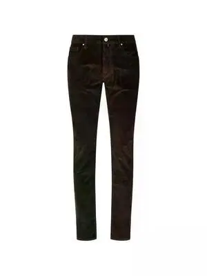 Jacob Cohen Corduroy-effect Jeans - Brown