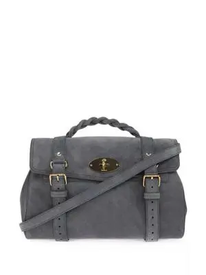 Mulberry Alexa Braided Tote Bag - Grey