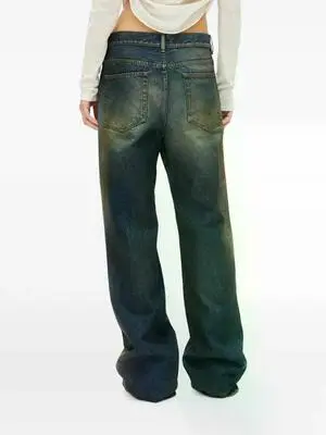 ANN DEMEULEMEESTER Genoveva Stonewashed Jeans