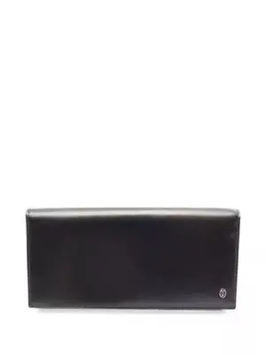 Cartier 2010s Pasha Bi-fold Long Wallet - Black