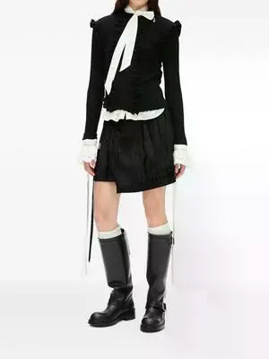 ANN DEMEULEMEESTER Ruffled-details Sweater