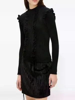 ANN DEMEULEMEESTER Ruffled-details Sweater