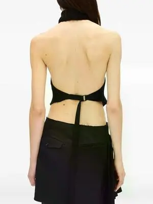 ANN DEMEULEMEESTER Almida Halterneck Top