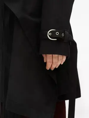 ANN DEMEULEMEESTER Reppa Draped Trench Coat