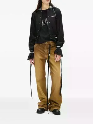 ANN DEMEULEMEESTER Sunfaded Bull Jeans