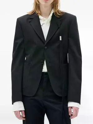ANN DEMEULEMEESTER Slim-fit Blazer - Black