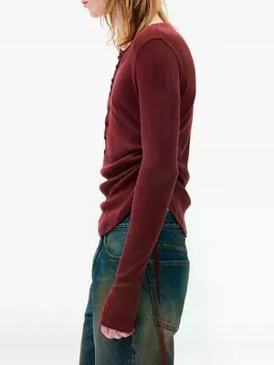 ANN DEMEULEMEESTER Hamar T-shirt - Brown