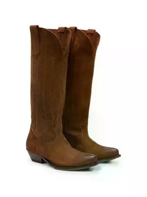 GOLDEN GOOSE Wish Star With Laserd Upper Boots