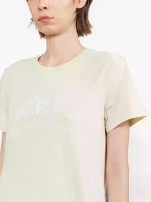 A.p.c. Logo-embroidered T-shirt