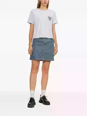 A.p.c. Logo-embroidered T-shirt