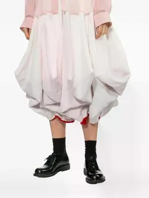 Comme Des Garçons Ruffled Midi Skirt