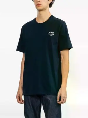 A.p.c. Logo-embroidered T-shirt
