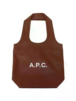A.p.c. Ninon Tote Bag - Brown