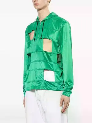 Comme Des Garçons Cut-out Hoodie