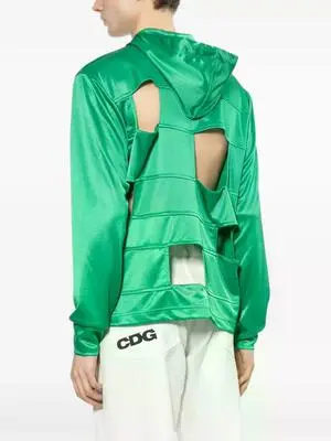 Comme Des Garçons Cut-out Hoodie