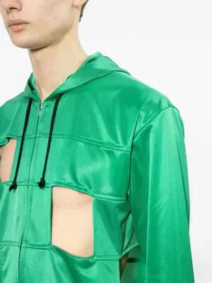 Comme Des Garçons Cut-out Hoodie