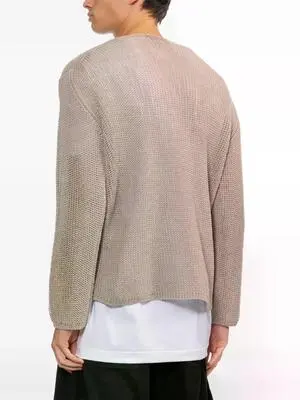Comme Des Garçons Distressed Sweater