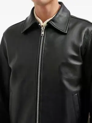 SUNFLOWER Leather Zip-up Jacket