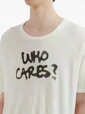 R13 Slogan-print T-shirt