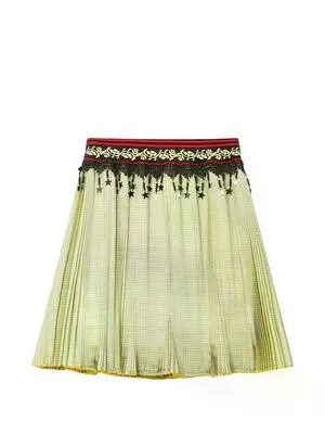 CHOPOVA LOWENA Star-charm Skirt - Yellow