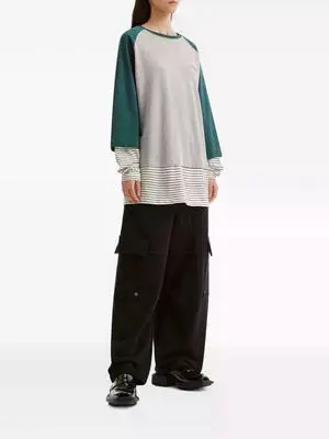We11Done Layered Long-sleeve T-shirt - Grey
