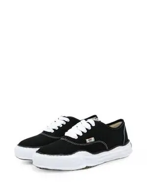 Mihara Yasuhiro Baker Distorted-sole Sneakers - Black