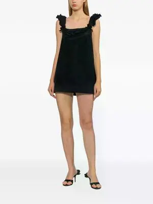 SHUSHU/TONG Ruffled Corduroy Dress