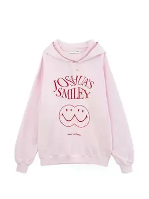 Joshua Sanders Graphic-print Hoodie - Pink