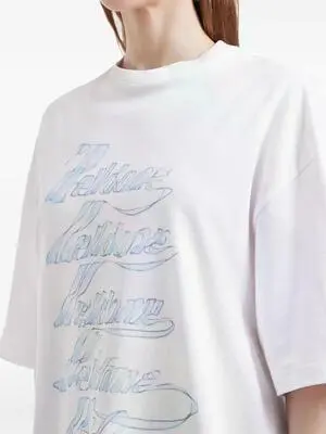 We11Done Logo-print Cotton T-shirt