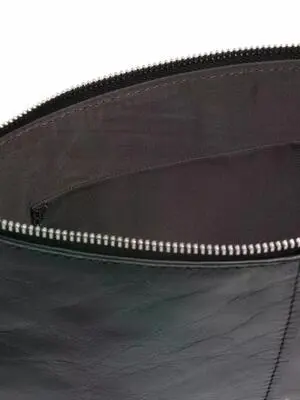 Bimba Y Lola Logo-plaque Leather Make-up Bag
