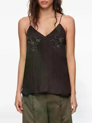 Bimba Y Lola Straight Top With Stones