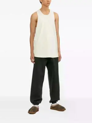 ESSENTIALS Logo-patch Track Pants - Grey