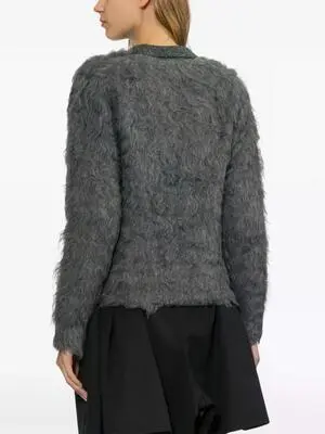 Toga Shaggy-knit Cardigan