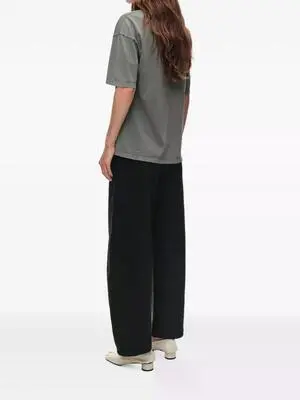 Bimba Y Lola Washed Black Chihuahua Logo T-shirt