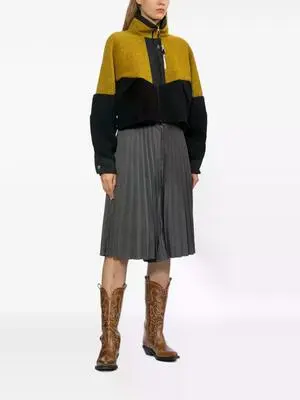 Toga Colour-block High-neck Jacket