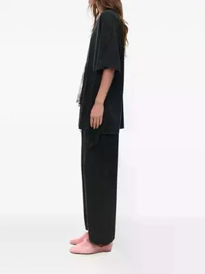Bimba Y Lola Wash Lace Ruffle T-shirt