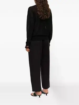 Bimba Y Lola Wool Sweater With V-neck