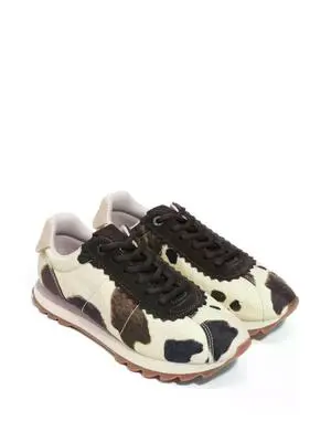 Bimba Y Lola Retro Ballet Flats With Pony-print