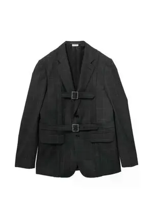 Comme Des Garçons Belted Blazer - Grey