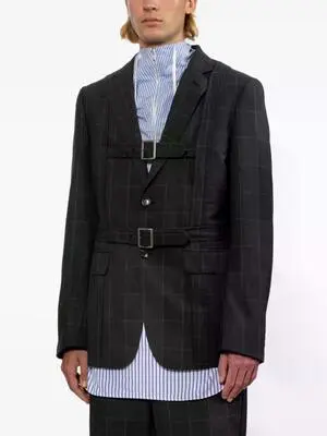 Comme Des Garçons Belted Blazer