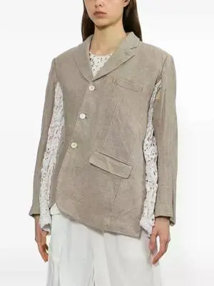 Comme Des Garçons Asymmetrical Blazer