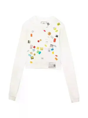 Mihara Yasuhiro Graphic-print T-shirt - White