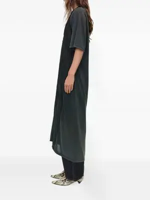 Bimba Y Lola Washed Dress With Lace Bodice