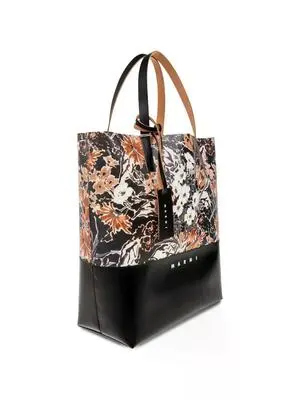 Marni Floral Print Tote Bag