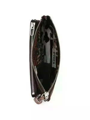 Bimba Y Lola Mocha Nylon Pocket Wallet