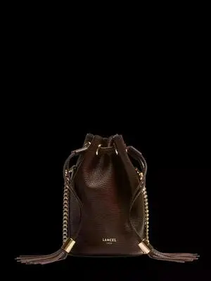 LANCEL Chain-link Bucket Bag