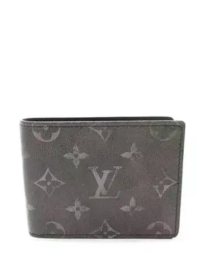 LOUIS VUITTON Slender Monogram Bi-fold Wallet - Grey