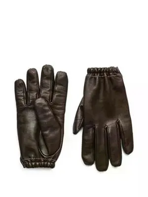 Our Legacy Rider Leather Gloves - Brown