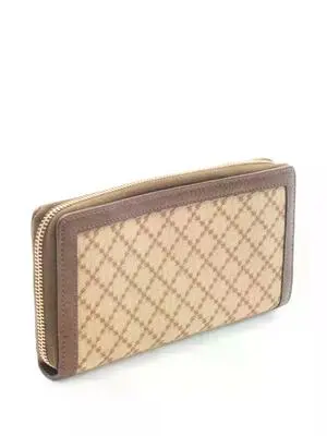 Gucci 2010s Diamante Bamboo Long Wallet