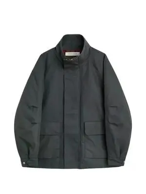 SUNFLOWER High-neck Flap-pocket Jacket